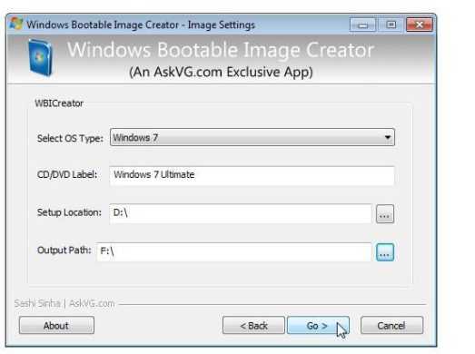 Скачать Windows Bootable Image (WBI) Creator 1.2 бесплатно для Windows